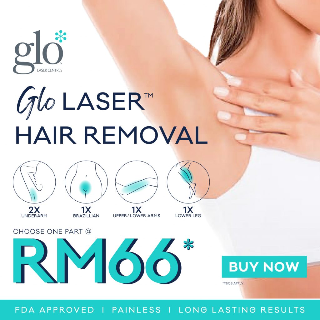 Glo LASER™ HAIR REMOVAL – RM66 ONLINE PROMOTION – Glo Laser